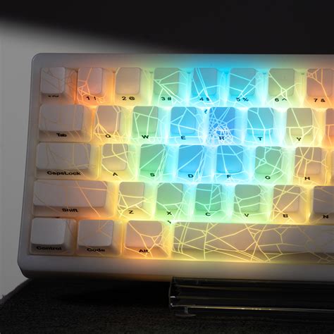 Xvx Spider Web Version Pattern Oem Profile Imd Tech Keycap Set Xvx