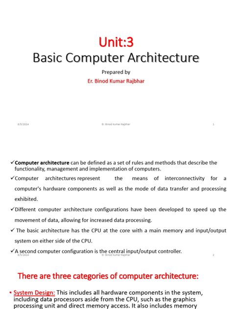 Unit 3microprocessor Pdf Computer Data Storage Central Processing