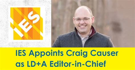 Ies Appoints Craig Causer As Ld A Editor In Chief