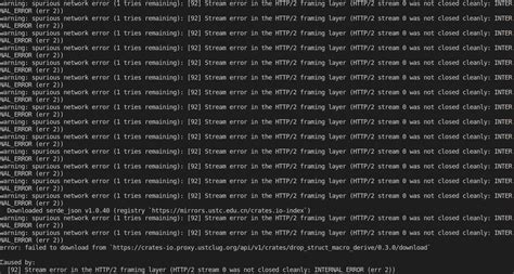 这个rust Crate源响应的有问题！ · Issue 297 · Ustclugdiscussions · Github