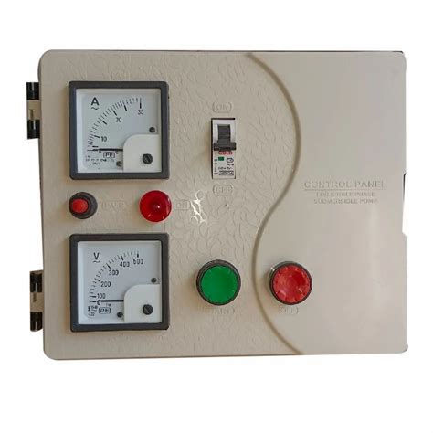 Single Phase Submersible Pvc Panel Box 075 Hp At Rs 130piece In