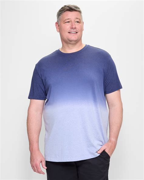 Plus Size Australian Cotton Dip Dye Marle T Shirt Target Australia