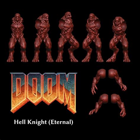 Doom Hell Knight Eternal By Kaucukovnik Vi Download Free Stl Model