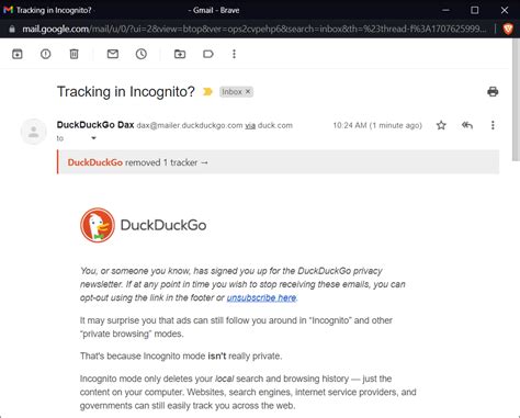Blocked DuckDuckGo Tracker With DuckDuckGo R Duckduckgo