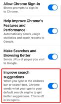 How To Disable Site Search Suggestion On Chrome