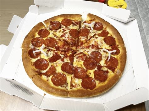 피자헛 페퍼로니 팬피자