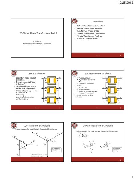 17 Three Phase Transformers Part2 Download Free Pdf Transformer Power Engineering
