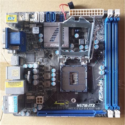 華擎 Asrock H67m Itx I7 2600 1155 腳位 Cpu主機板 蝦皮購物