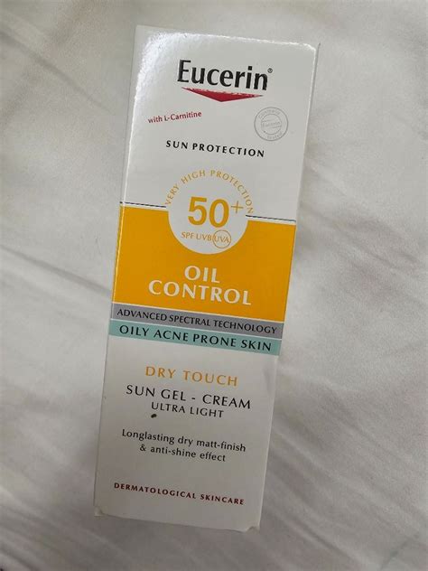 Eucerin Oil Control Dry Touch Oily Acne Prone Skin Spf50 50ml