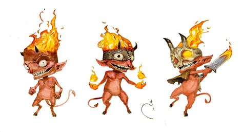 Fire Demons By Alexey Samokhin R Imaginarydemons