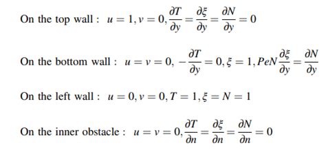 Derivative Boundary Conditions For Heat And Mass Transfer