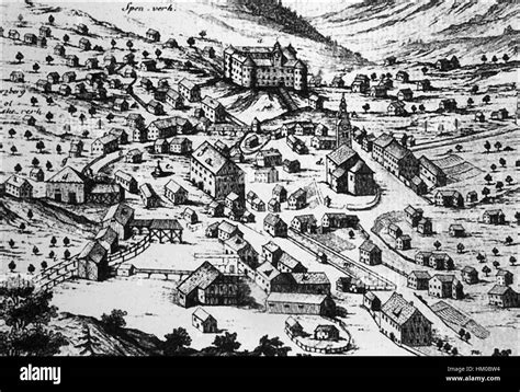 Idrija 1775 Is A Historical Map Showcasing The Town Of Idrija