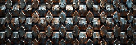 Chain Mail Texture Chain Armour Hauberk Background Medieval Knight Chainmail Stock Image