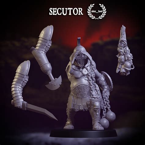 🦸 Secutor・ 3d File For 3d Printing・cults