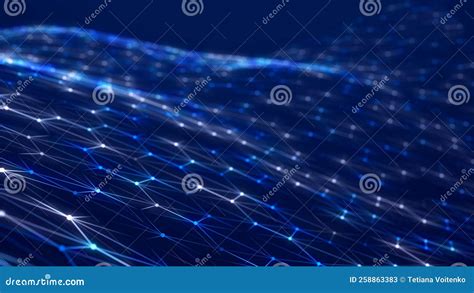 Honeycomb Network Concept Data Transfer Digital Technological