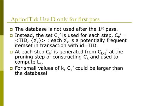 Ppt Mining Association Rules In Large Databases Powerpoint Presentation Id 843236