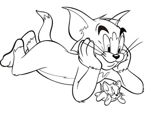 Tom Jerry رسومات للتلوين 🐭 Pepelt
