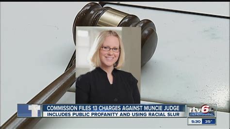 Muncie Judge Facing 13 Counts Of Judicial Misconduct Youtube