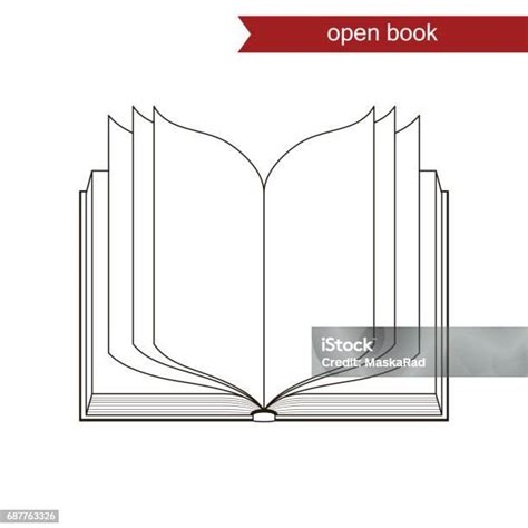 Buku Terbuka Ikon Vektor Ilustrasi Stok Unduh Gambar Sekarang