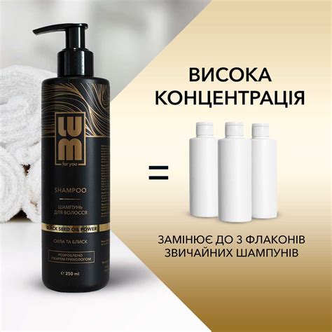 Шампунь для волосся Сила та блиск LUM Black Seed Oil Power LUM