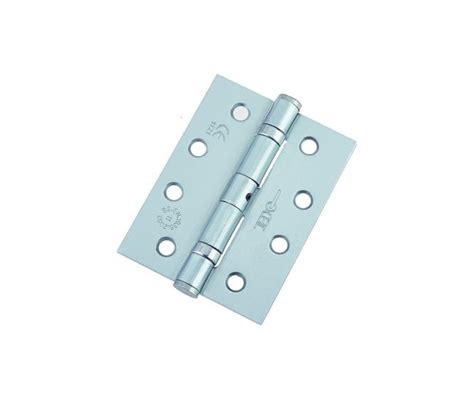 Frelan J8500 Hinges 102x76mm Satin Chrome Pair Uk