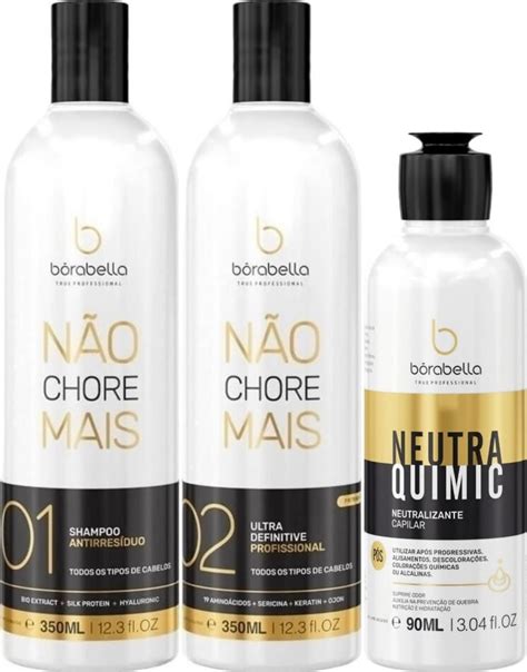 Borabella Kit Não Chore Mais 2x350ml NeutraQuimic 90ml
