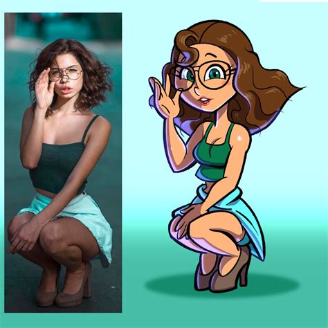 How To Draw A Cartoon Girl On Procreate At Natasha Tabitha Blog