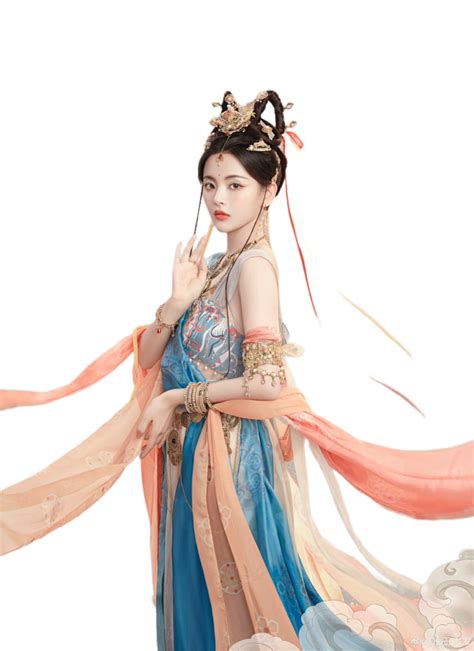 杨超越古装立绘，使用注明青思玉，使用采集注明关注青思玉