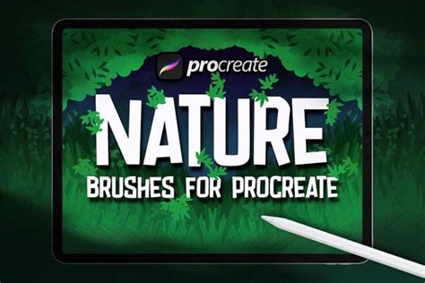 Procreate Leafy Grass Brush Free Download Procreate Brushes