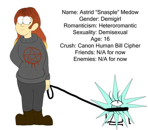 Gravity Falls Oc Astrid Snasple Medow By Mysnasple On Deviantart