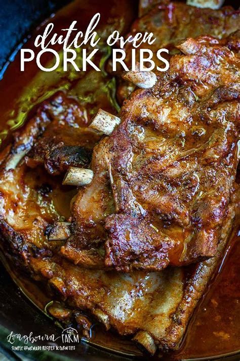 How To Cook Pork Ribs In A Dutch Oven At Sophie Denny Blog