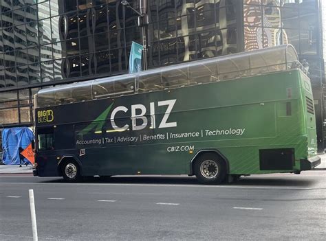 🚍 Had My First Official Cbiz Bus Sighting Right Outside Our Office At