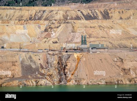 Berkeley Pit In Butte Montana Stock Photo Alamy