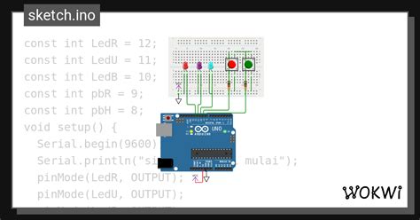 Belajar Gerbang Logika And Or Wokwi Esp Stm Arduino Simulator
