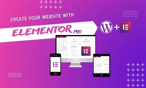 Create Responsive Design And Customize Wordpress Website With Elementor