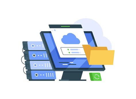 Premium Vector Cloud Computing Conceptcloud Serverdevice Data