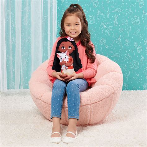 Disney Princess Lil Friends Plushie Moana And Pua 14 Inch