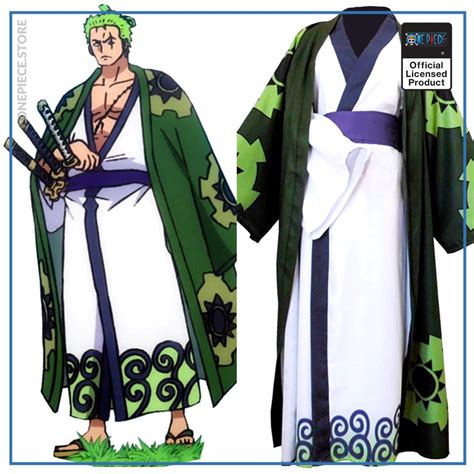 One Piece Anime Costume Zoro Wano Kuni Official Merch One Piece Store