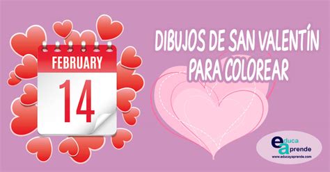 Dibujos de San Valentín para niños