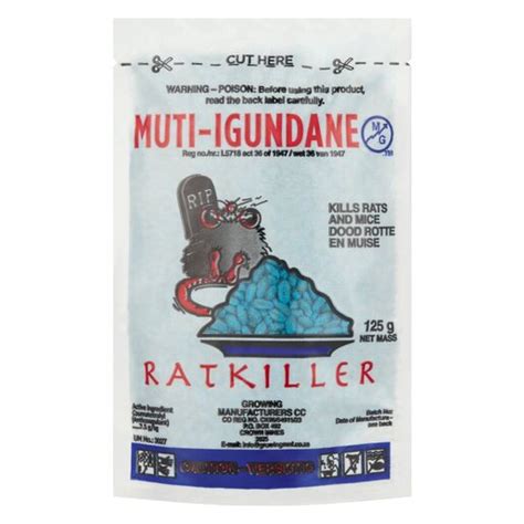 Muti Igundane Rat Poison 125g Pnp