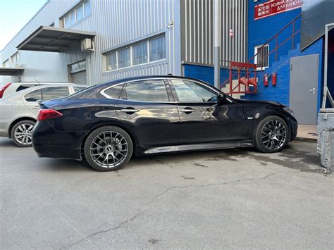 Развальные рычаги, втулки стаба, развал — Infiniti M (3G), 3,7 л, 2012 ...