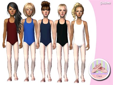 The Sims Resource Ballet Leotards