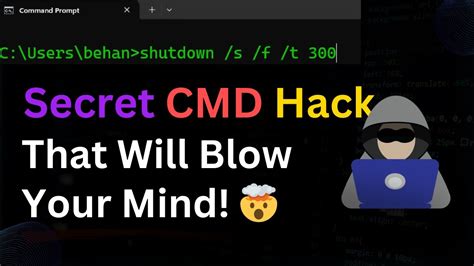 Cool CMD Tricks & Hacks You Must Try! (Windows Secrets) - YouTube