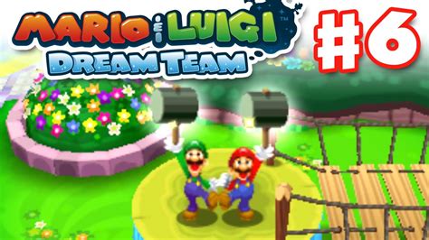 Mario And Luigi Dream Team Gameplay Walkthrough Part 6 Hammer Time