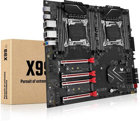 Shangzhaoyuan X99 Dual Cpu Motherboard Lga 2011 3 Server Motherboard For Intel I7 5th6th Gen
