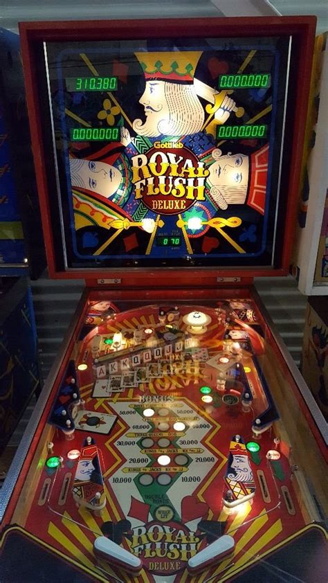 Royal Flush Deluxe Pinball Machine Gottlieb 1983 Pinside Game Archive