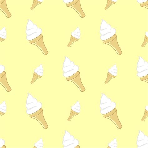 Premium Vector Ice Cream Seamless Pattern