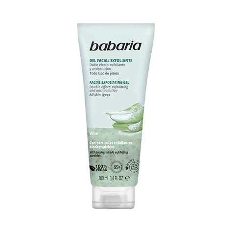 GEL EXFOLIANTE BABARIA ALOE VERA 100ML