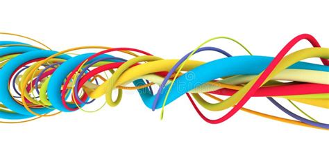 Fios Coloridos Ilustração Stock Ilustração De Isolado 40820175