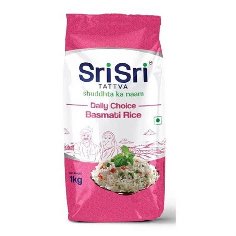 Sri Sri Tattva Daily Choice Basmati Rice Packet 1 Kg At ₹ 145kg In
